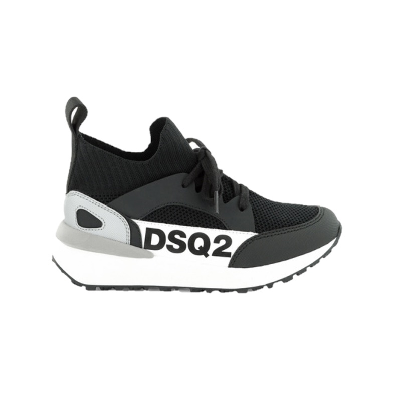 Dsquared2 70773 DSQ2 Sneakers Black/White | Soccerfanshop