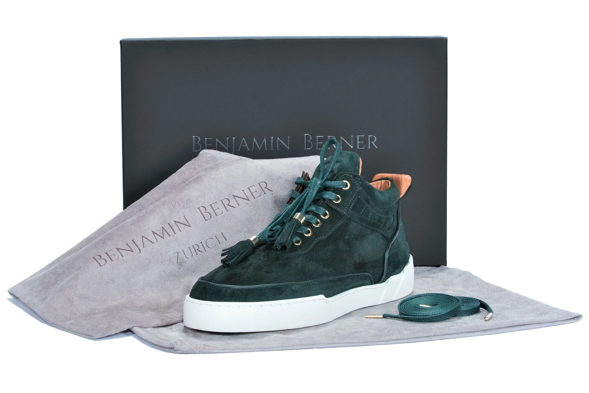 Benjamin Berner Mid-Top Pine Green Heren shoppen? | Soccerfanshop NL
